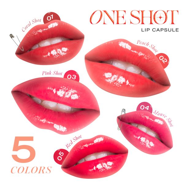 One Shot Lip Capsule [3 ml.] | Cute Press Global Official